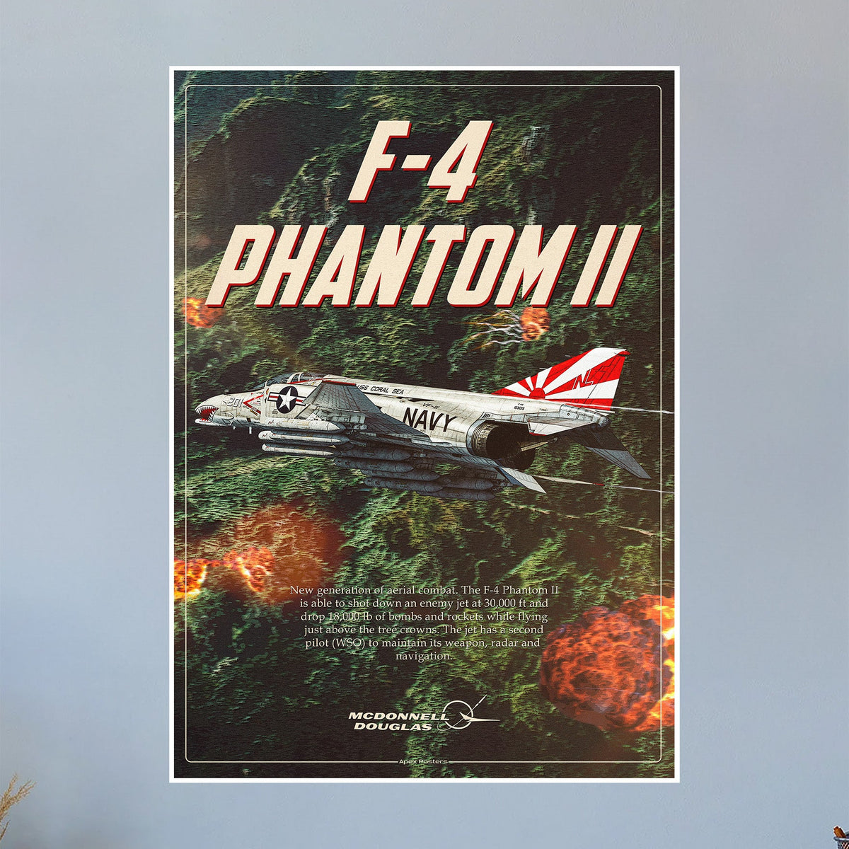 F-4 Phantom II (Apex Posters) – flightposterstore