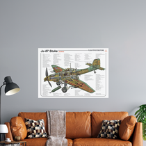 Ju-87 Stuka – flightposterstore